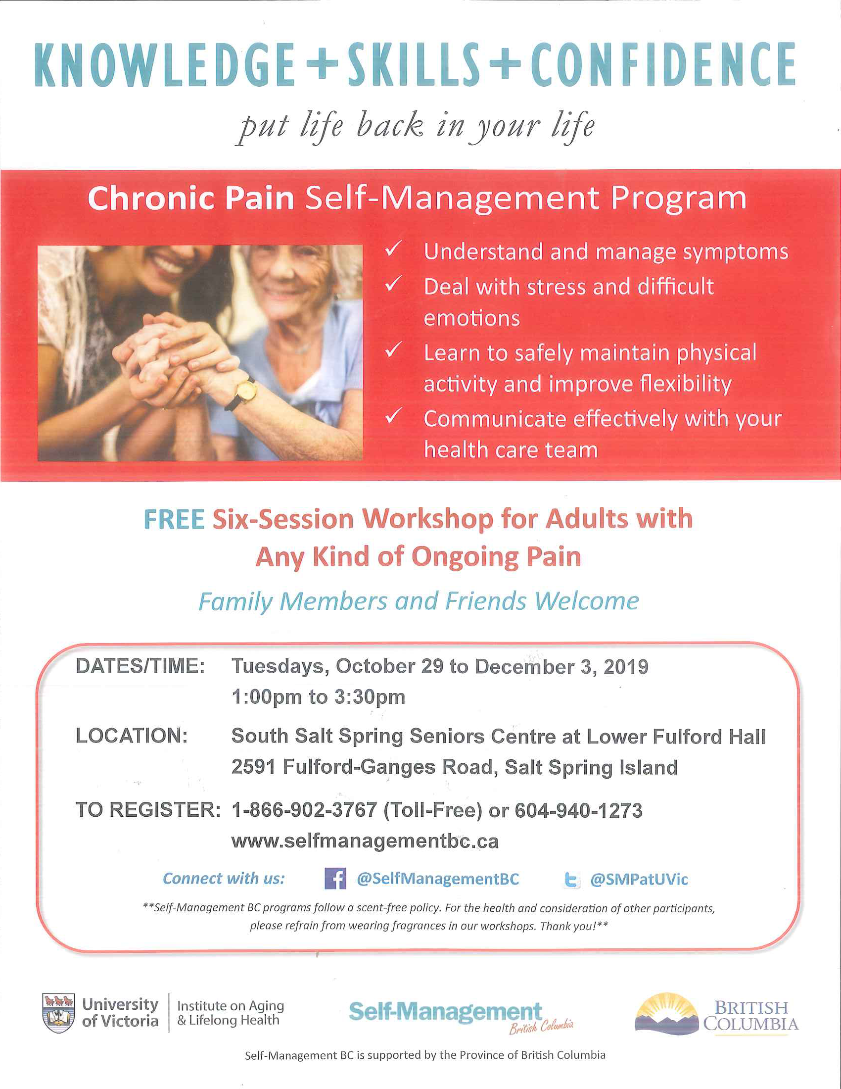 Chronic Pain Self Management - Island Community Services