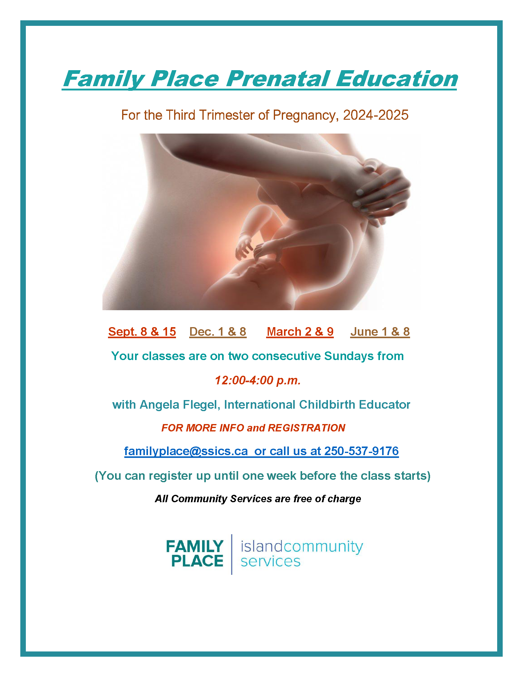 Family Place Prenatal Education - Island Community Services
